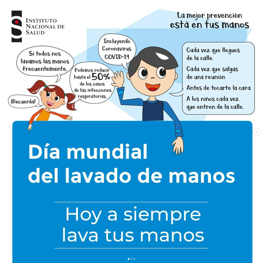 Efemerides - DÍA MUNDIAL DEL LAVADO DE MANOS